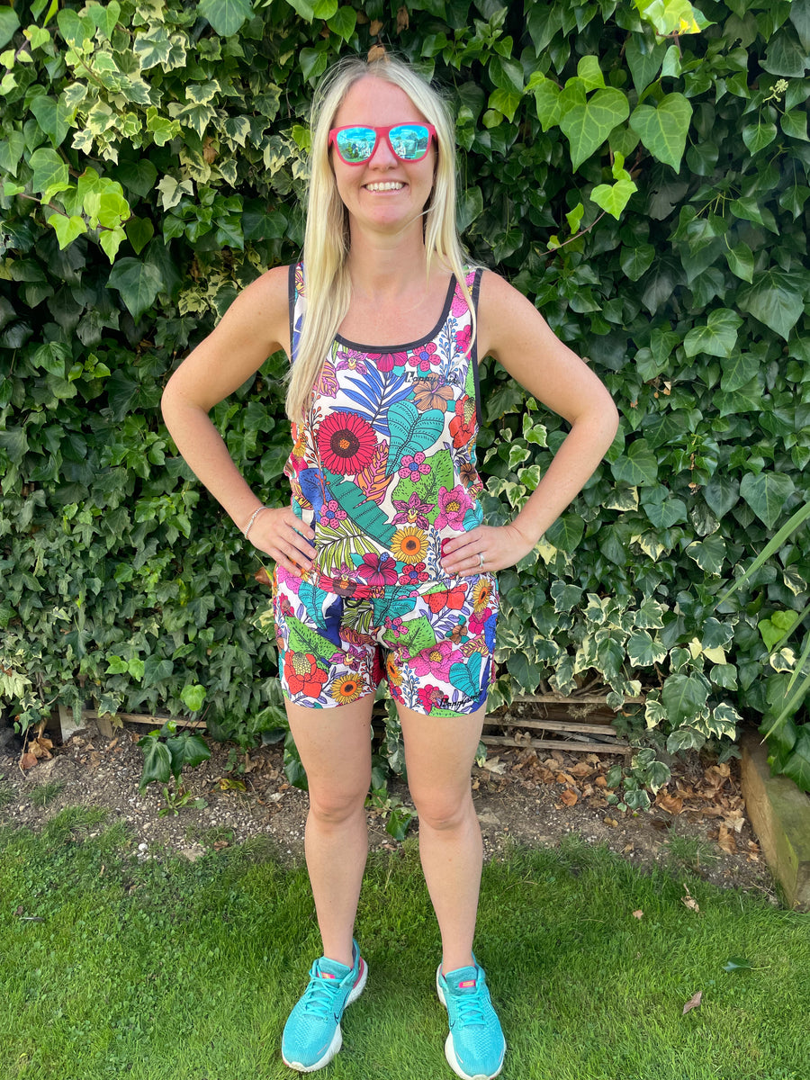 ''I'll bring you flowers'' running cool colourful racer & fitness ...