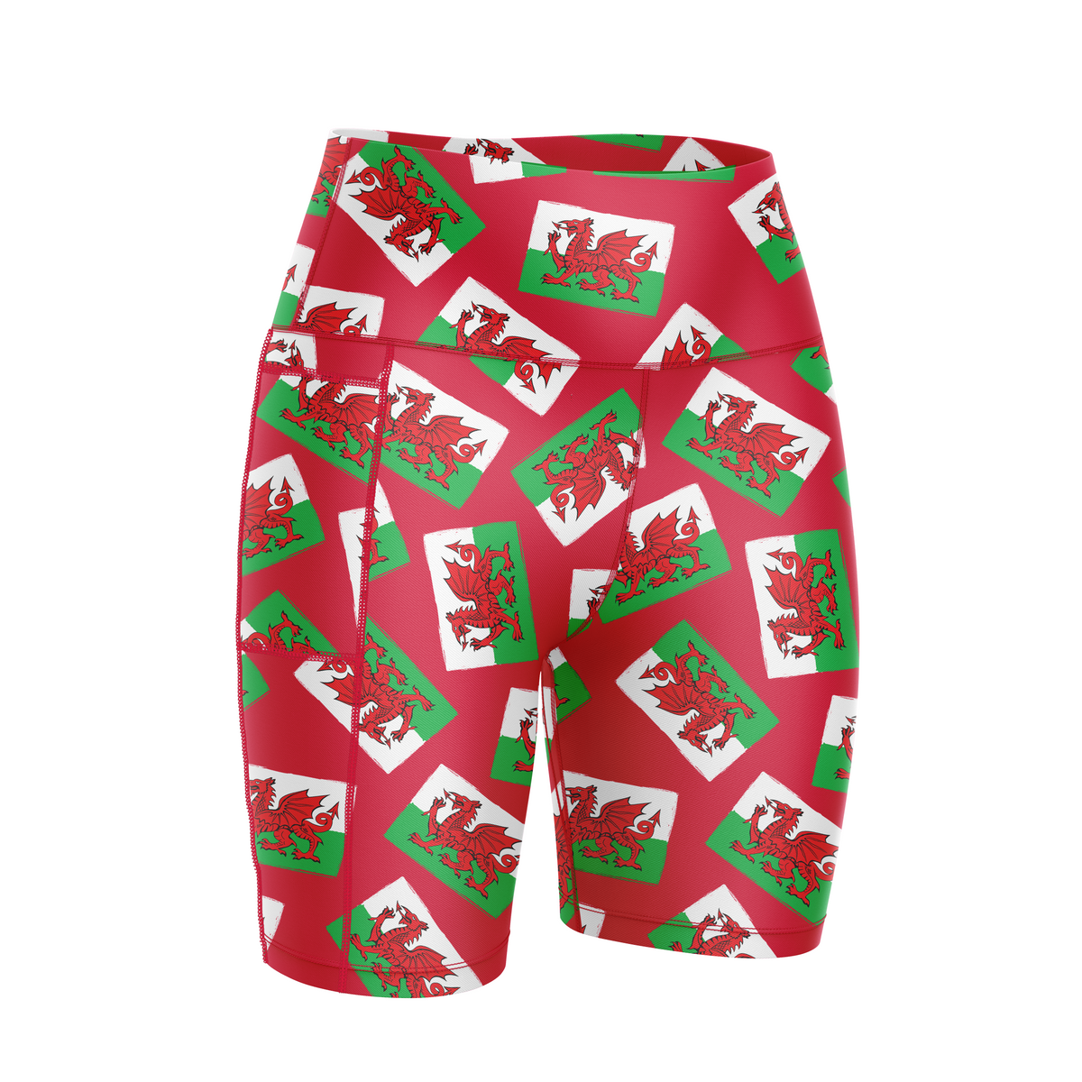 ''Welsh dragon'' cool colourful fun bright Welsh unisex running ...