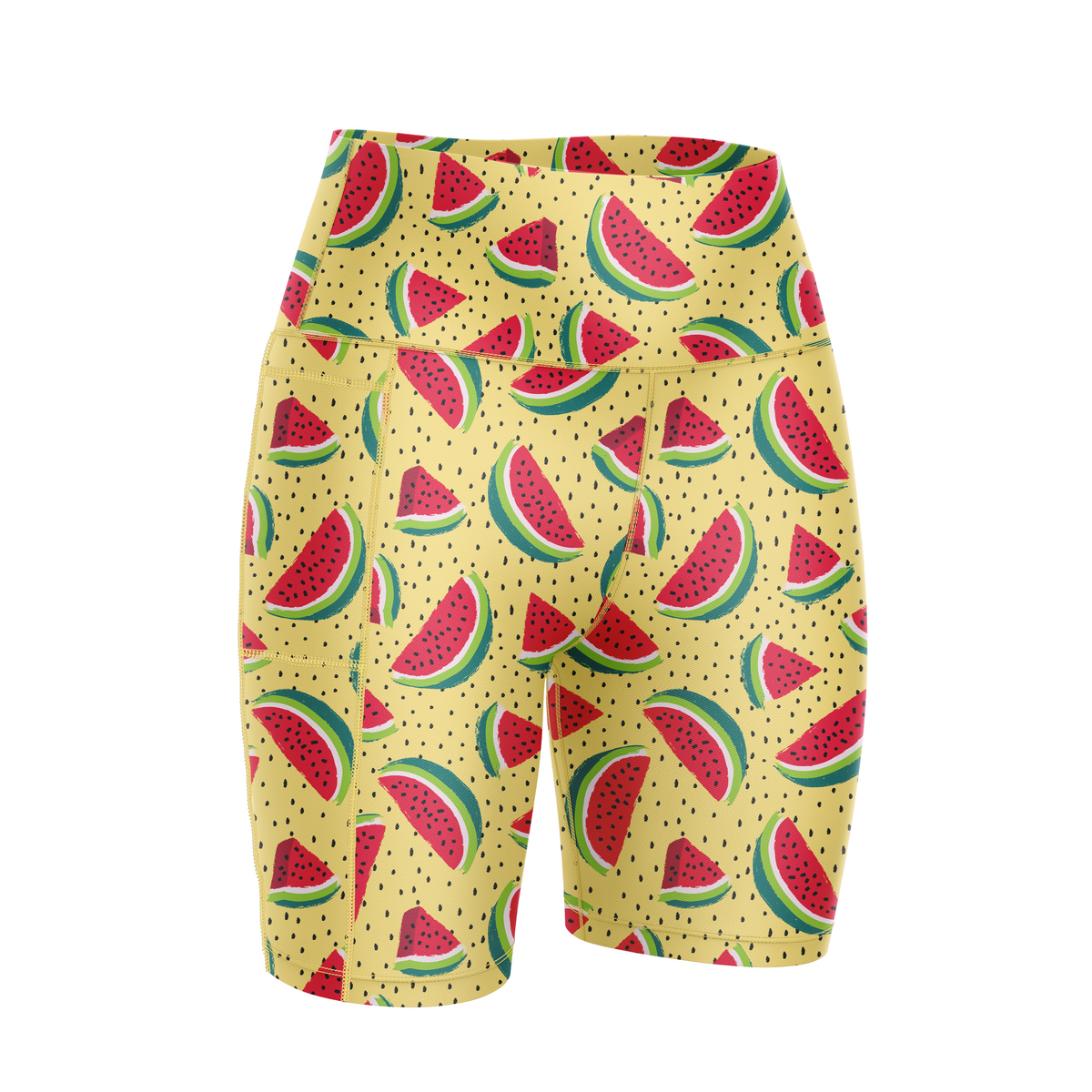 ''Fruity booty" watermelon cool colourful fun running & fitness shorts ...