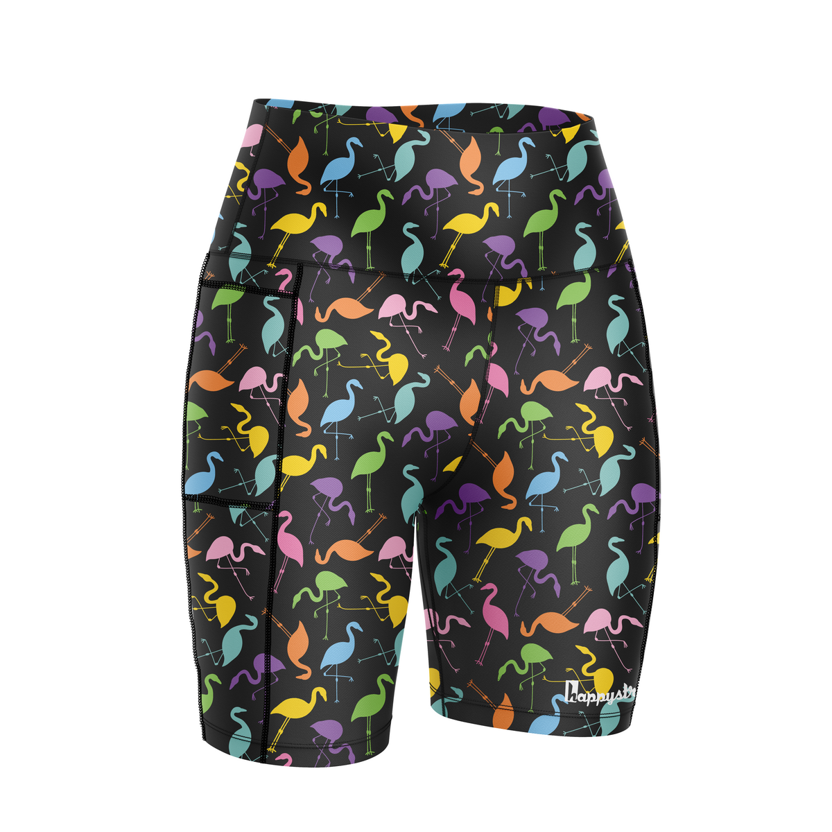 ''Leg day'' cool colourful fun bright flamingo unisex running & fitness ...