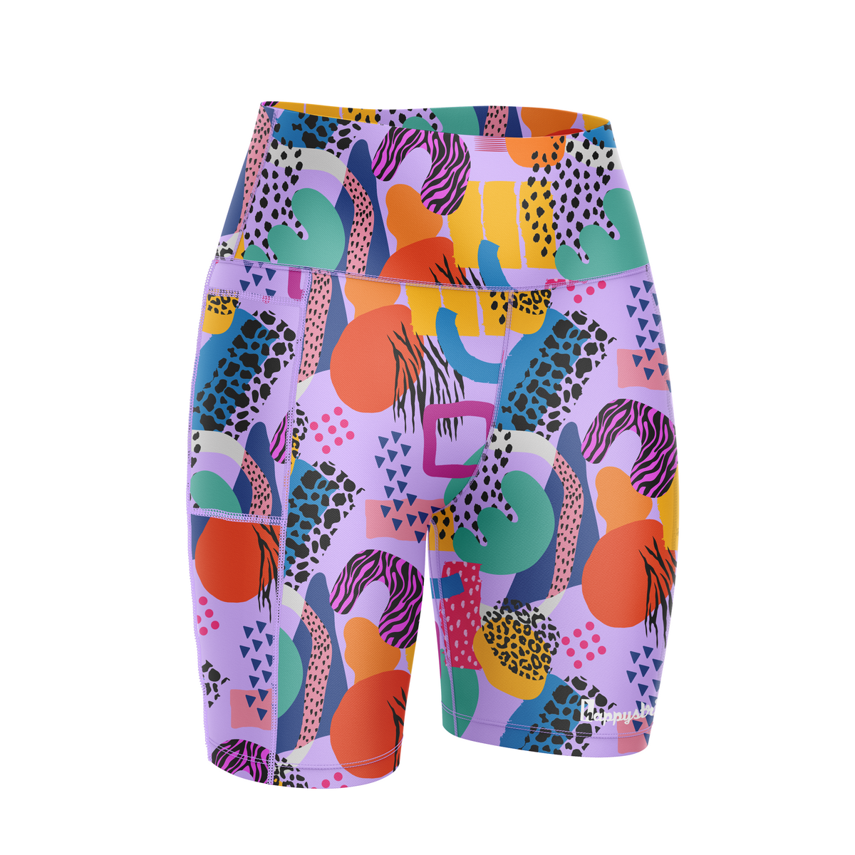 'We like to party'' cool colourful fun bright unisex running & fitness ...