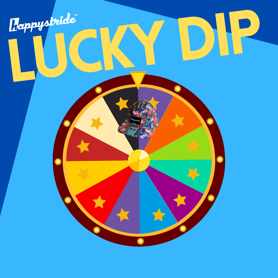 ''Lucky dip'' unisex running & fitness cap – Happystride